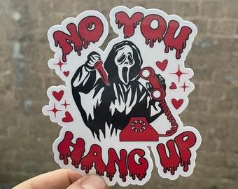 4 Pack Horror Movie Character Halloween Sticker Decal No You - Etsy