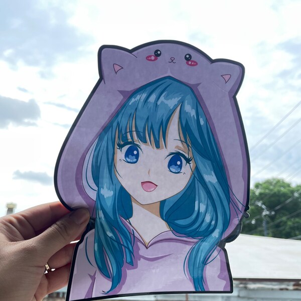 Anime Side Decal - Etsy