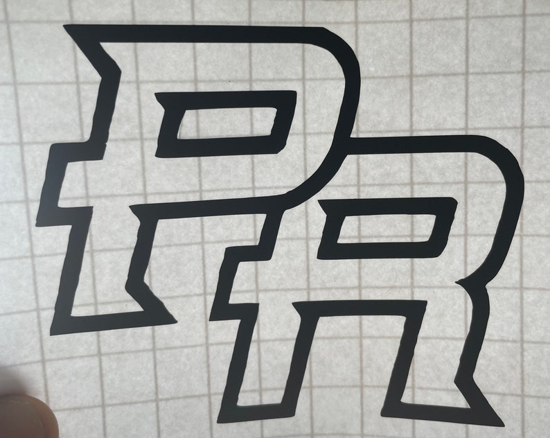 Puerto Rico Sticker | Puerto Rico Initials | Waterproof Vinyl Decal ...