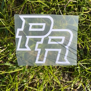Puerto Rico Sticker | Puerto Rico Initials | Waterproof Vinyl Decal ...