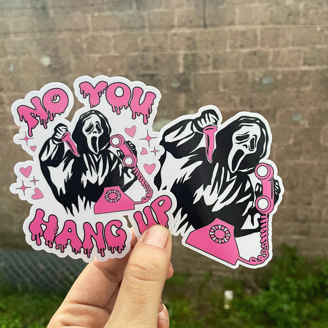 4 Pack Horror Movie Character Halloween Sticker Decal No You - Etsy
