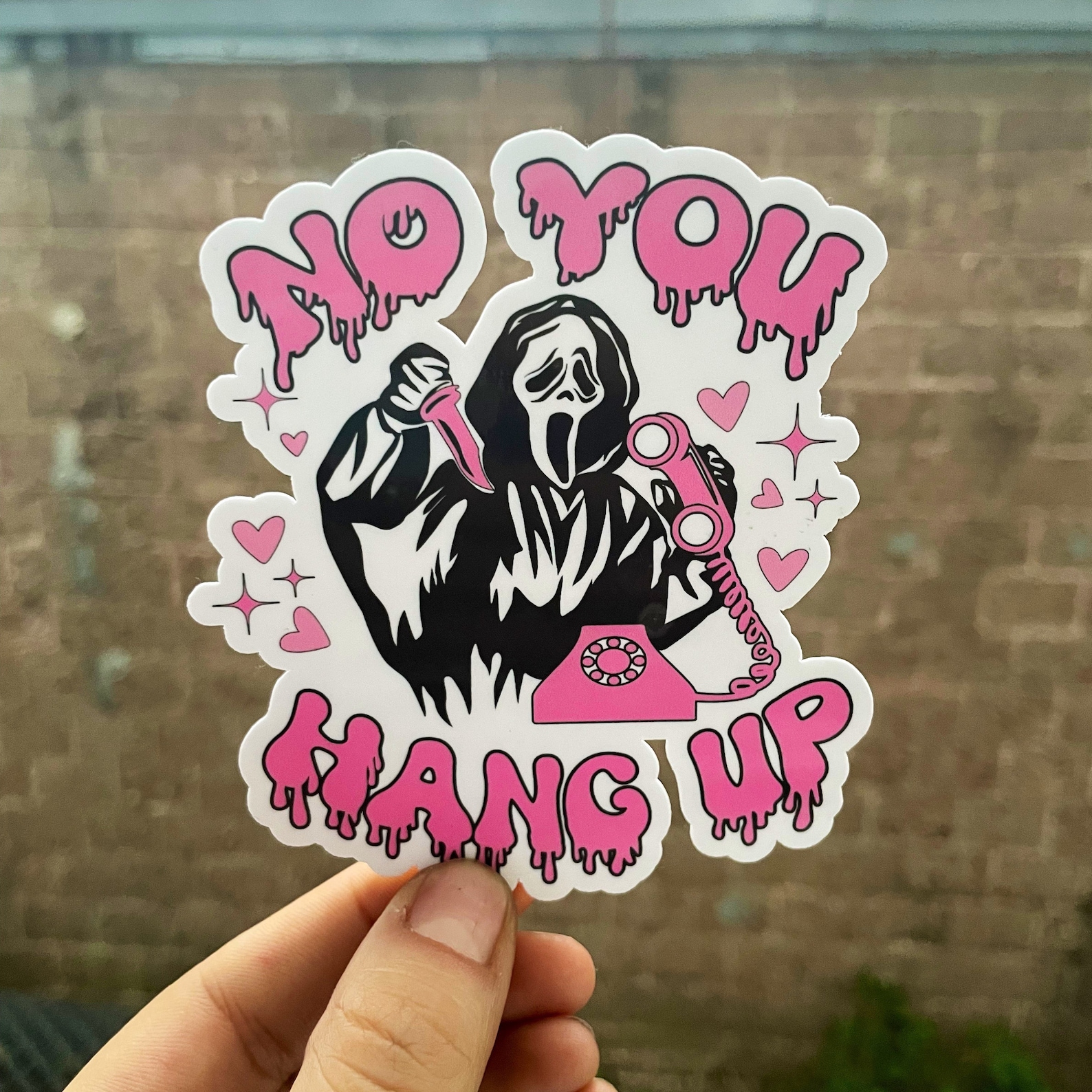 4 Pack Horror Movie Character Halloween Sticker Decal No You - Etsy