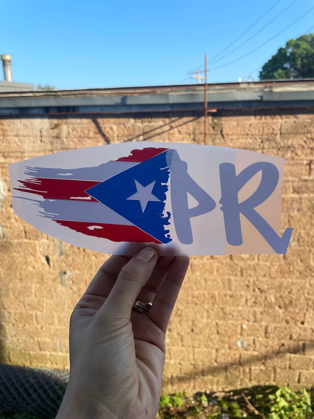 Puerto Rico Flag Sticker Puerto Rico Graffiti Style PR Bumper Stickers ...