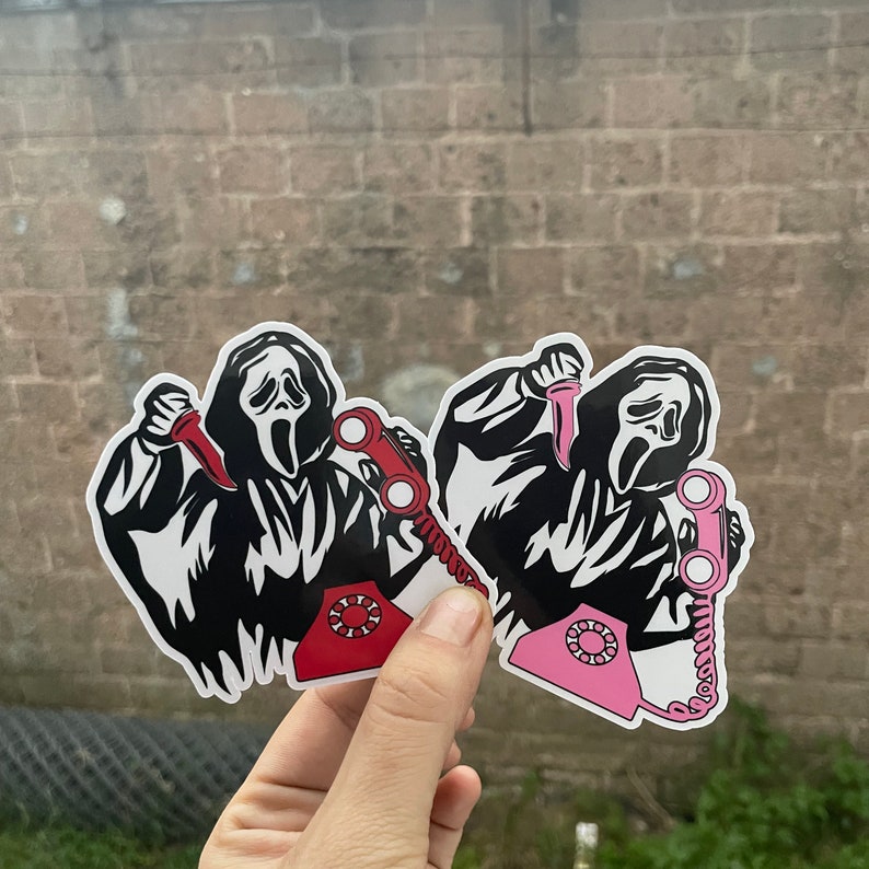 4 Pack Horror Movie Character Halloween Sticker Decal No You - Etsy