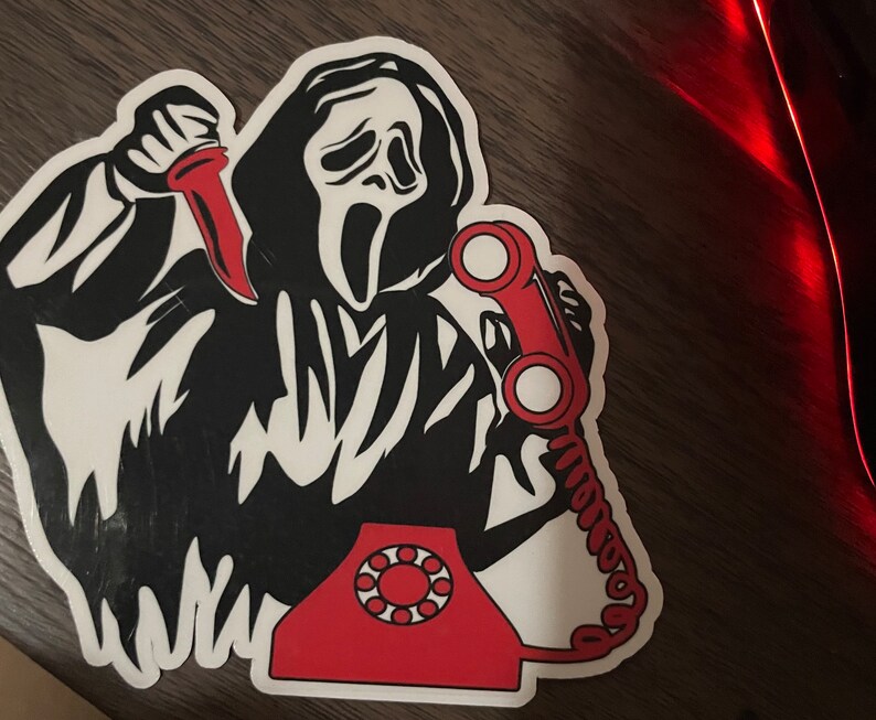 4 Pack Horror Movie Character Halloween Sticker Decal No You - Etsy