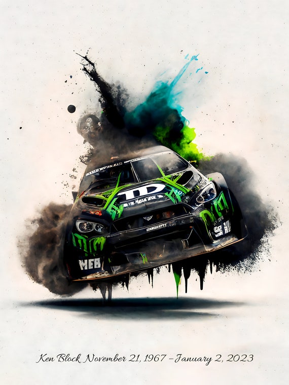 Monster Energy Rally Car Wallpaper