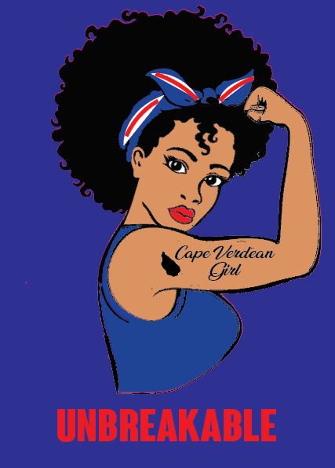 Cape Verdean Unbreakable Tshirt, Cape Verdean Cod T-shirts, Cap ...