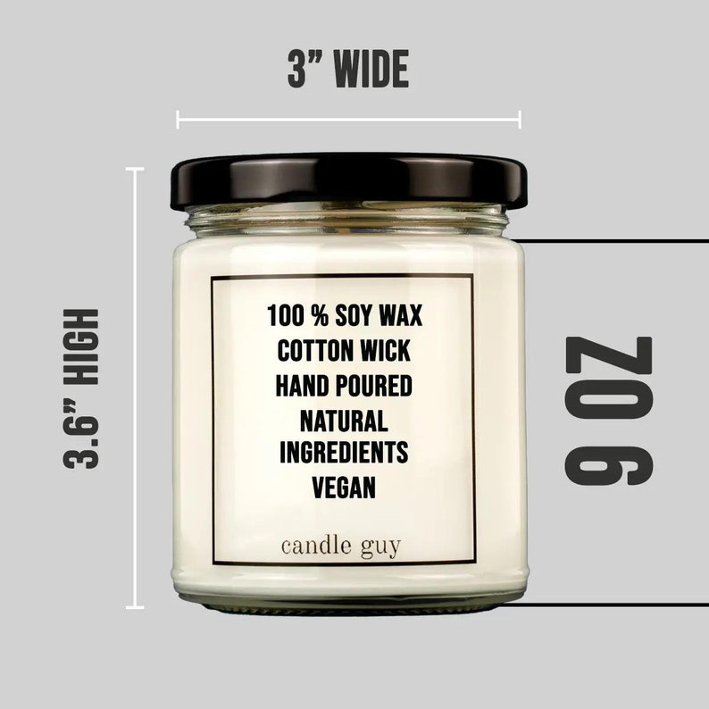 Candle Guy Scented Candle All I Want for Christmas is Pussy Gift for Him Gift for Her Funny ...