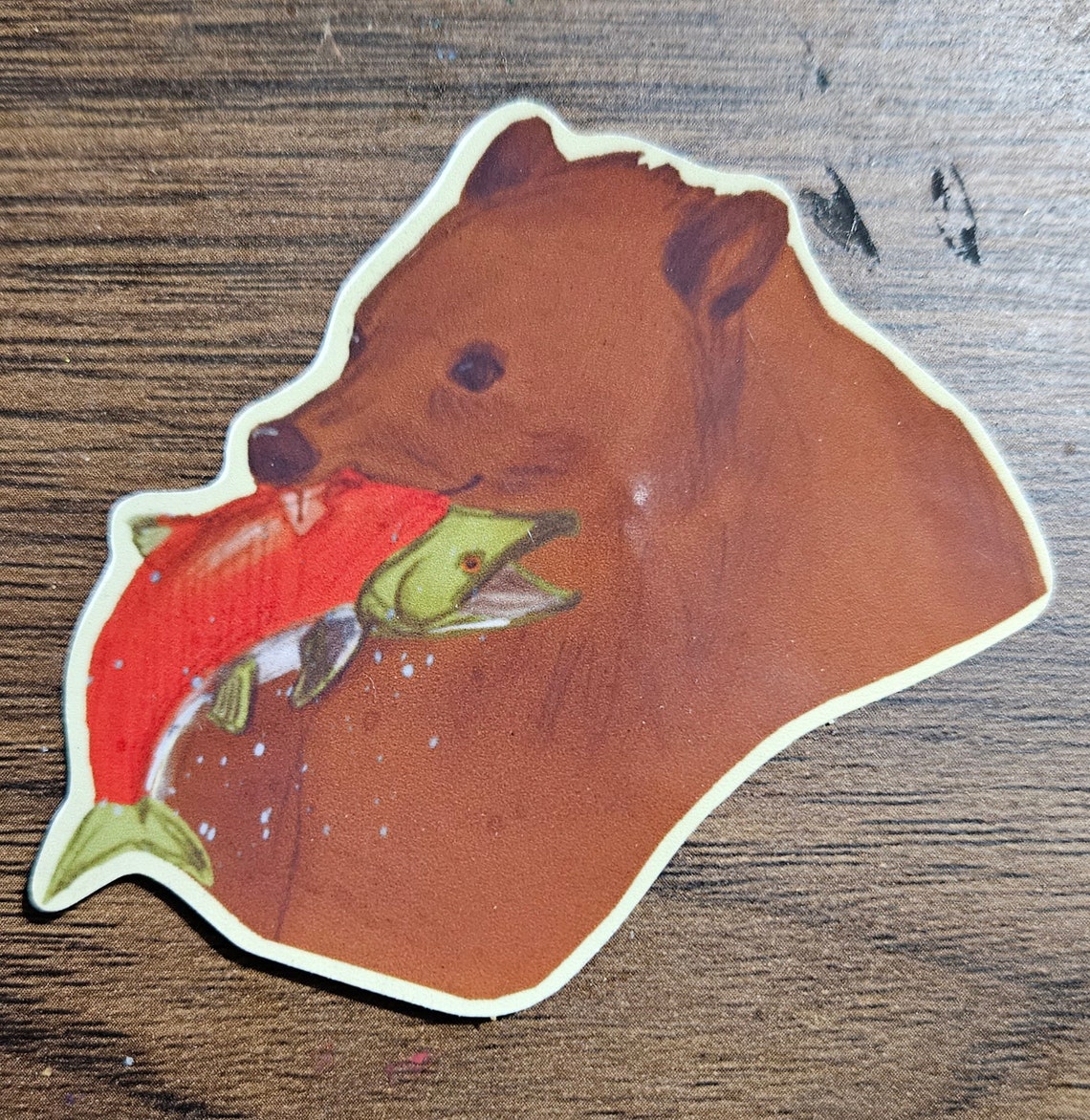 Brown Bear Stickers - Etsy