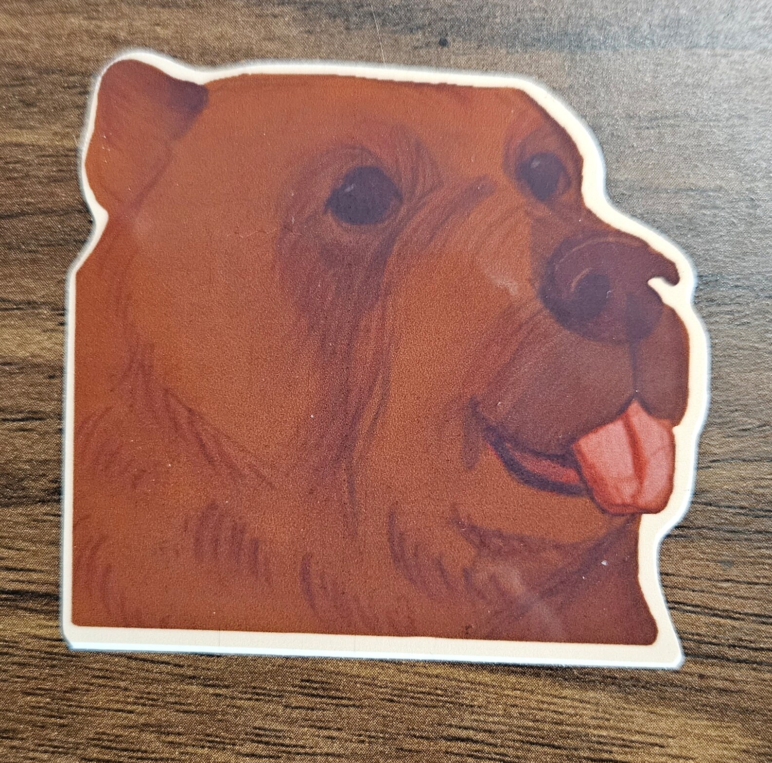 Brown Bear Stickers - Etsy