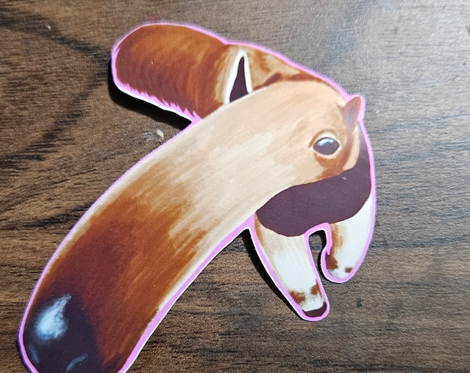 Anteater Sticker, Big Nose Edition! - Etsy