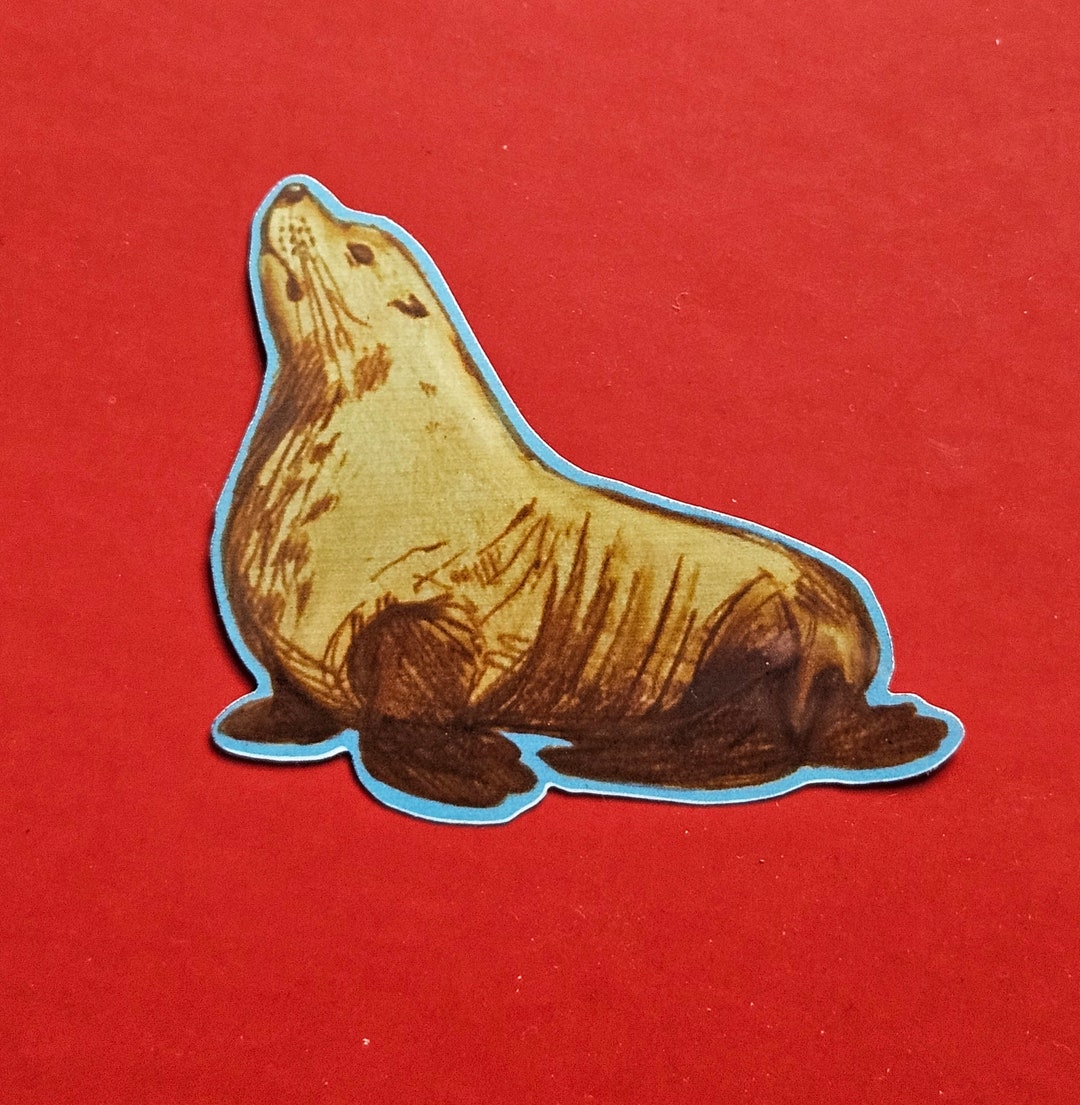 Steller Sea Lion Sticker - Etsy