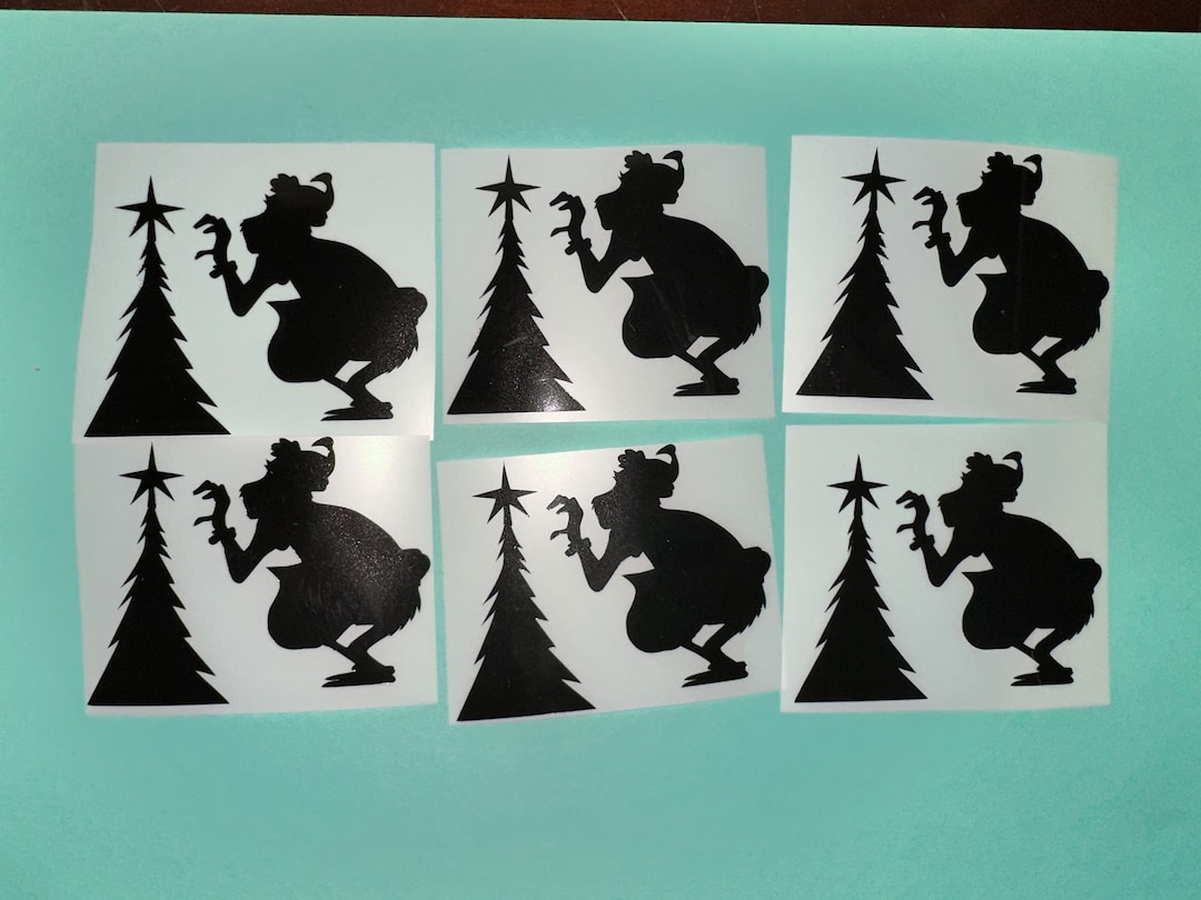 Grinch Decals - Etsy