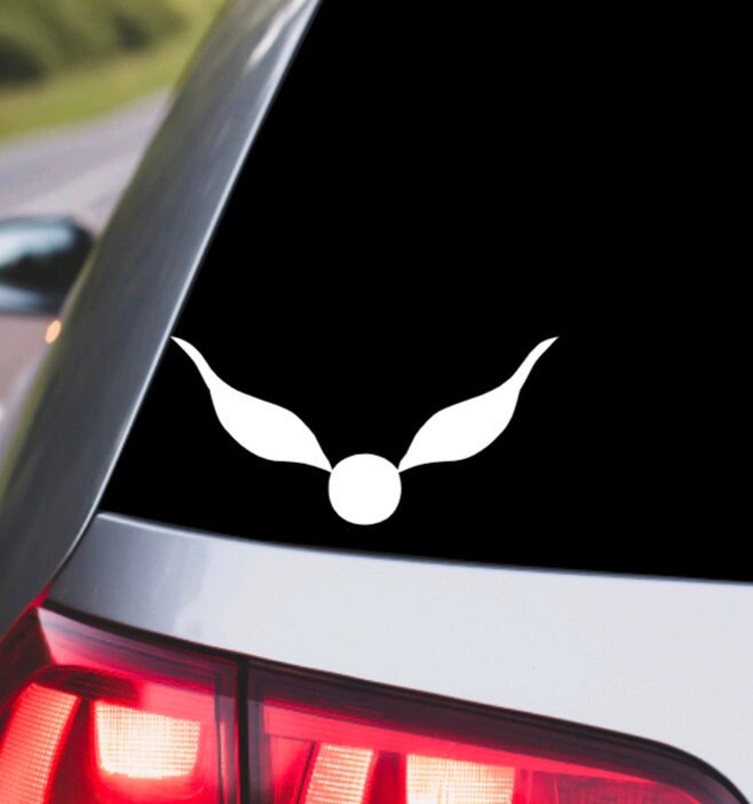 Golden Snitch From Harry Potter Decal - Etsy Australia