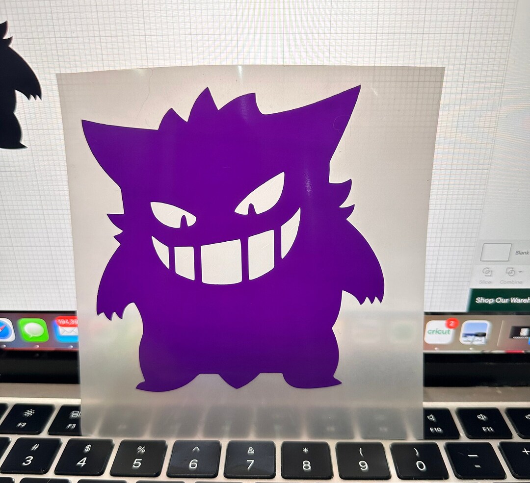 Gengar Pokemon Decal - Etsy