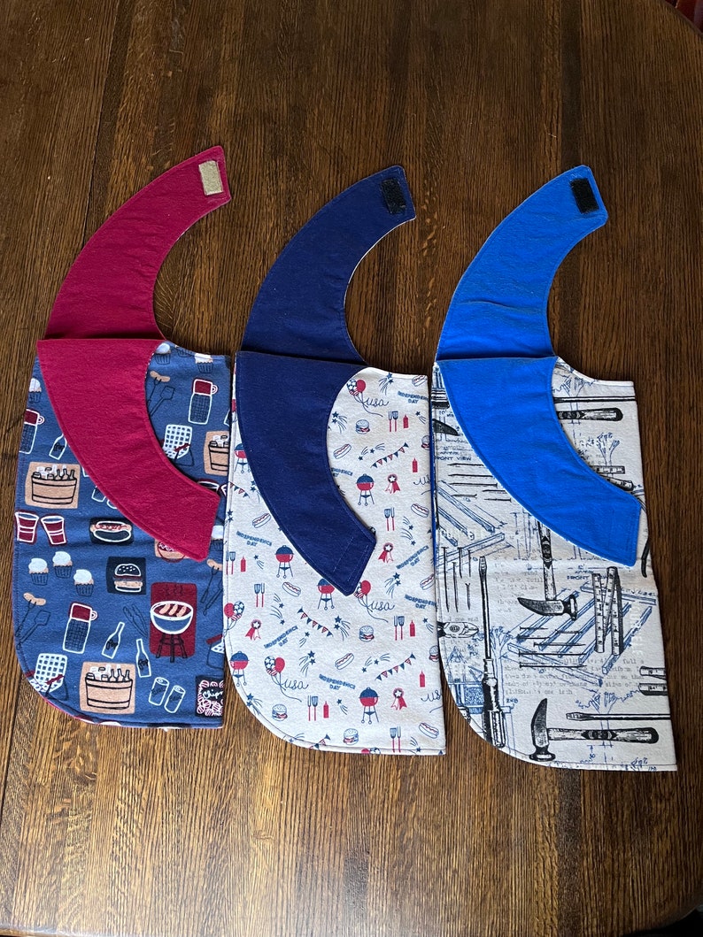 Summer Fun Adult Bibs - Etsy