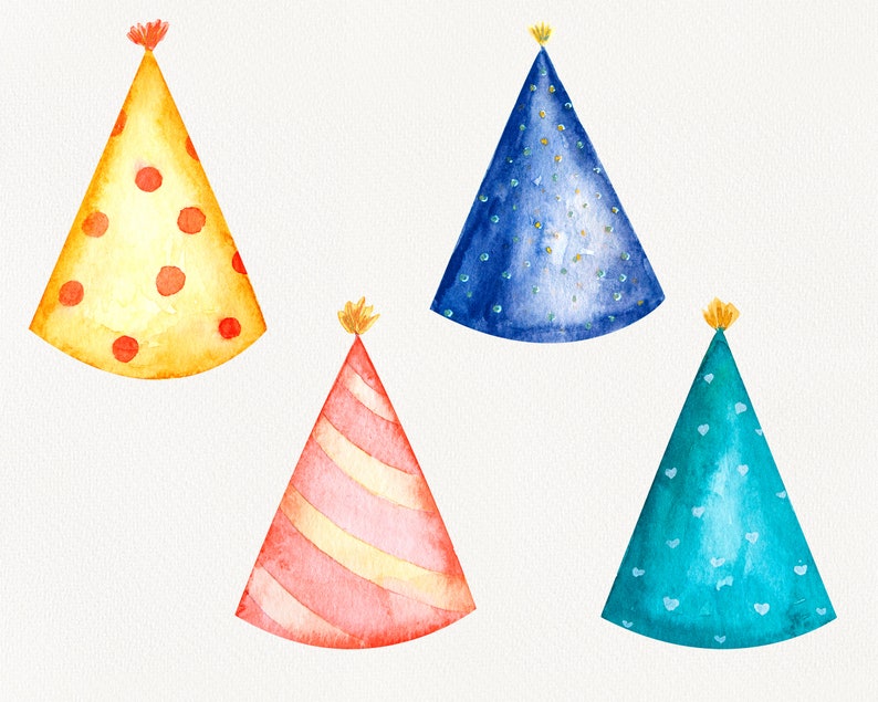 Birthday Party Clipart Set Celebration Clipart Banner - Etsy