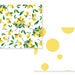 Lemon Digital Paper Pack Seamless Pattern Kitchen Decor Lemon ...