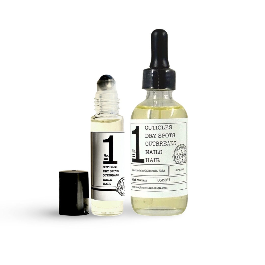 No1 Dry Spot Oil Set - With 10ml Roll-on and 60ml Bottle. Oil for Dry ...