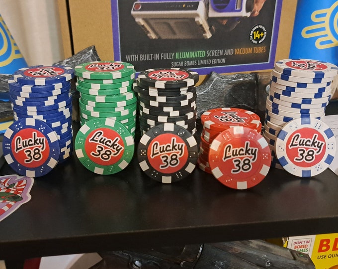 Lucky 38 Fallout New Vegas Inspired Poker Chips - Etsy