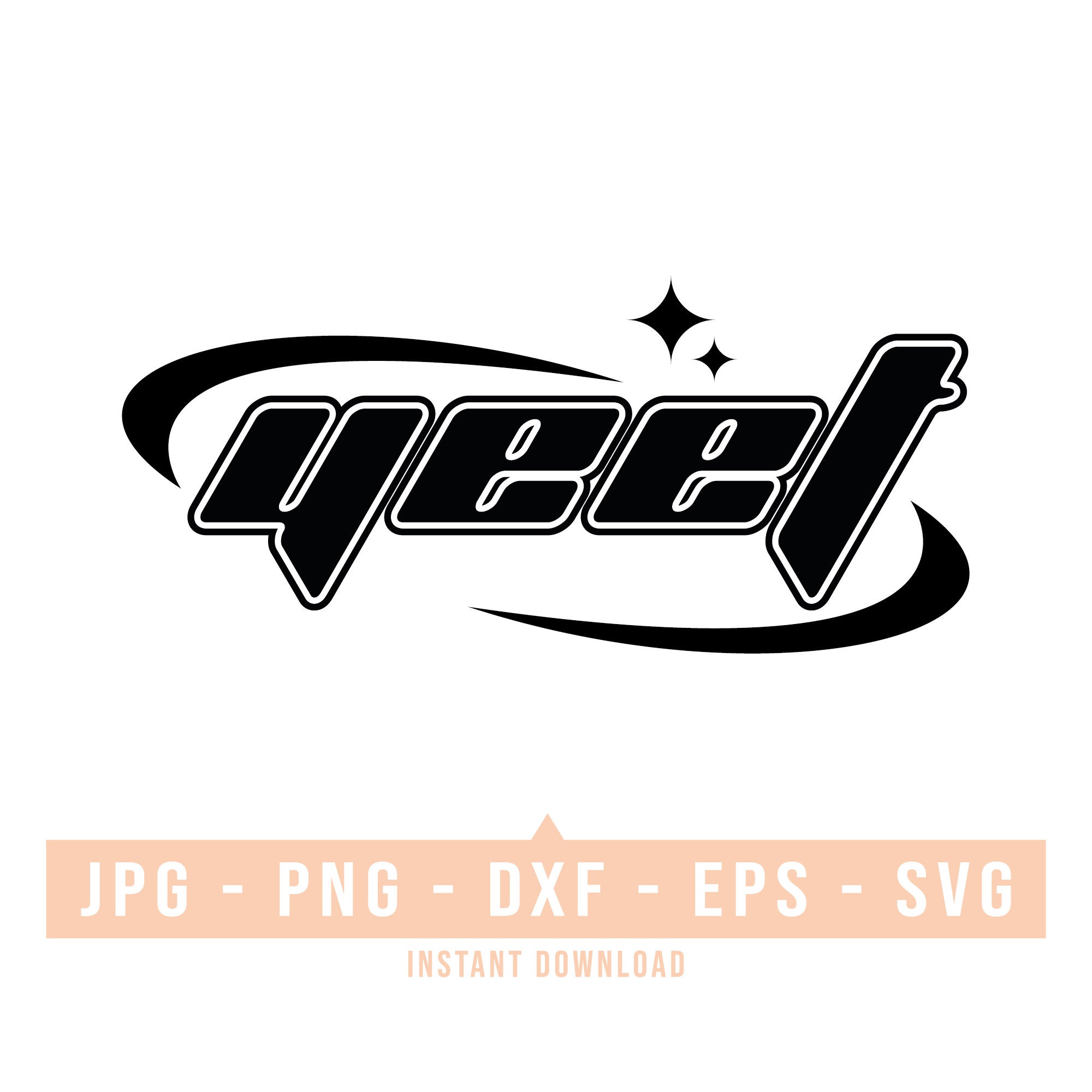 Yeet Y2k Style SVG - VSCO, Aesthetic, Instagram Svg Image - SVG Cut ...