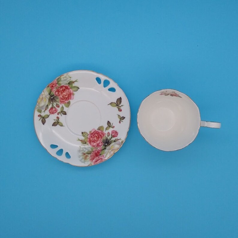 Meritage China Tea Cup and Saucer - Etsy