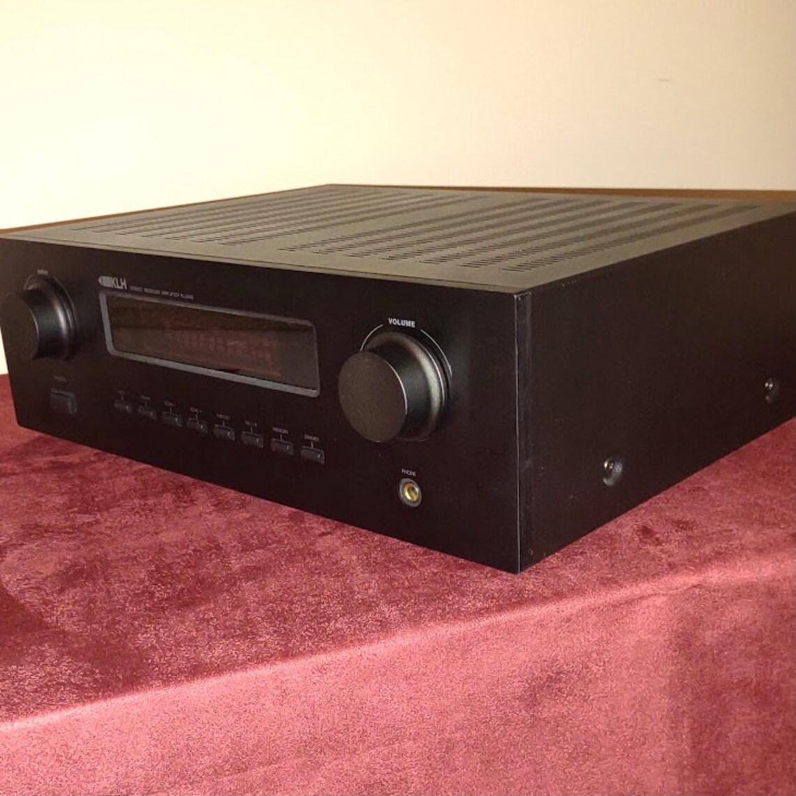 KLH KL-2400 Stereo Receiver Amplifier, Tested and Working as Intended ...