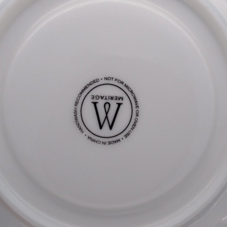 Meritage China Tea Cup and Saucer - Etsy