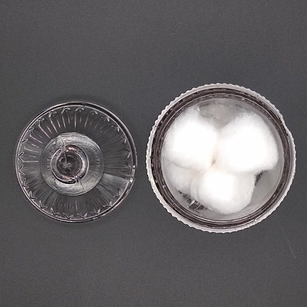 Covered Glass Container - Etsy