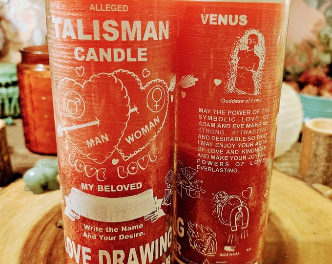 Love Drawing 7 Day Candle Service-intended to Attract Love and Enhance ...