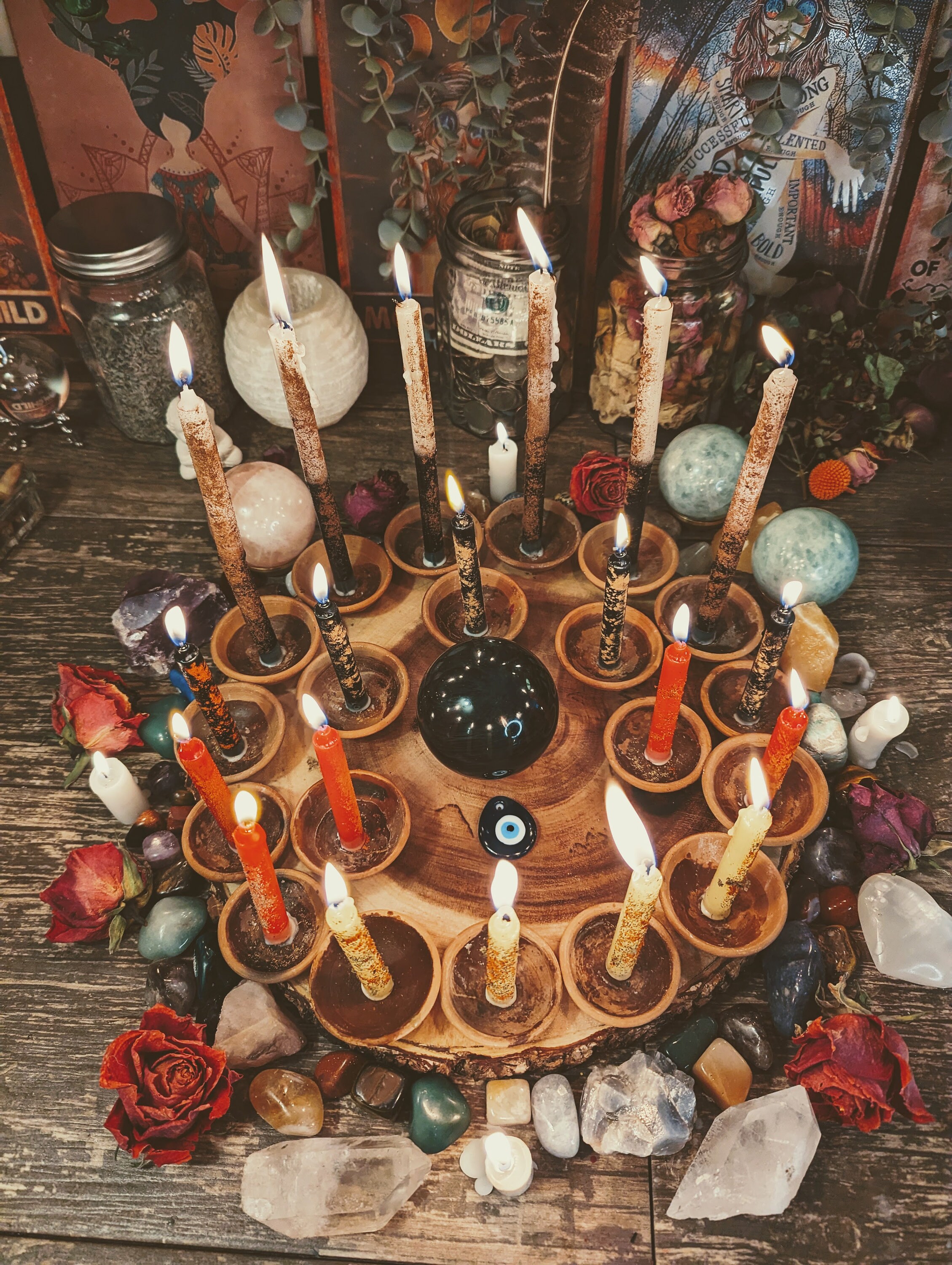 Protection Candle Service-protection From Harm, Negativity, Evil Eye ...