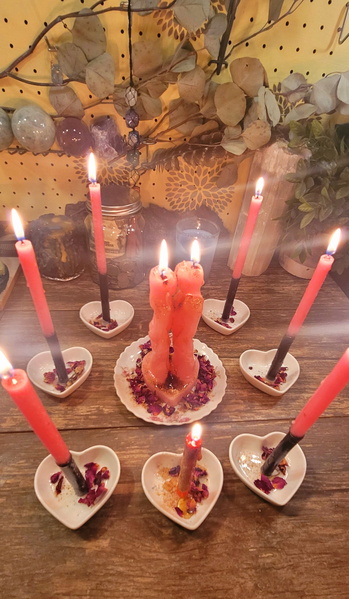 Love Uncrossing Candle-intended to Remove Any - Etsy