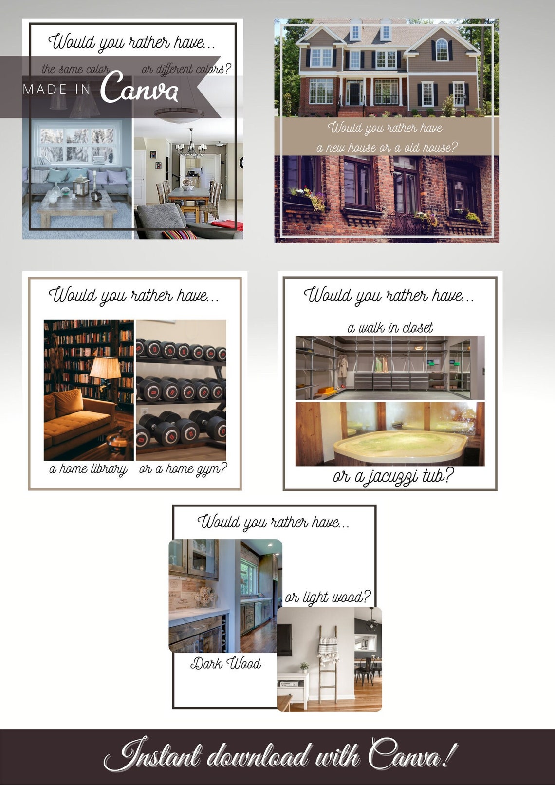 Real Estate Agent Social Media Post Templates, Realtor Branding ...
