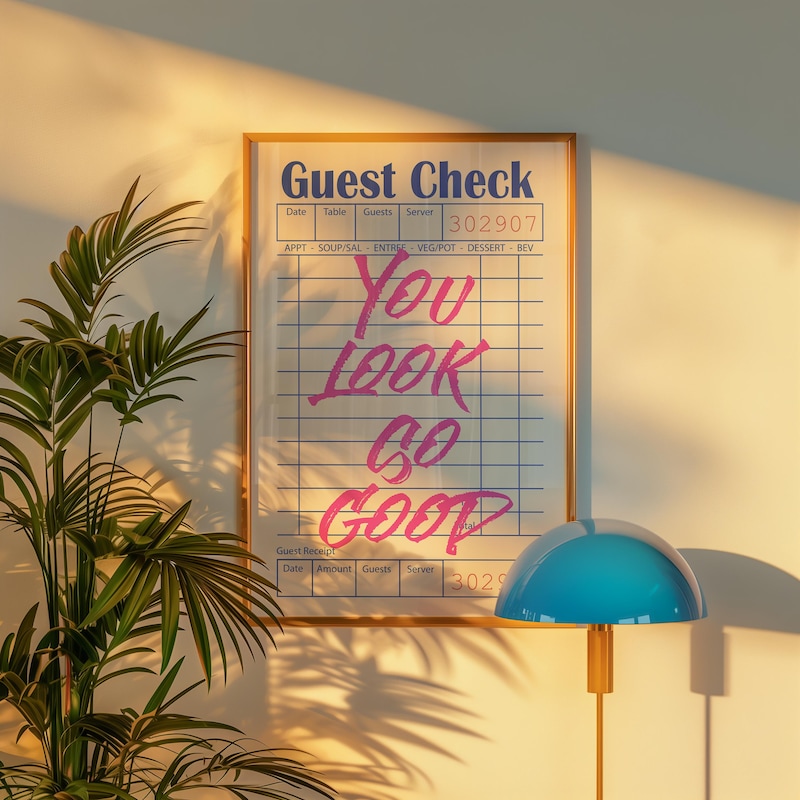 You Look Good Print - Etsy