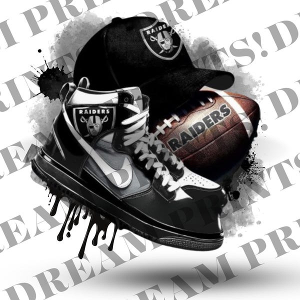 Raiders Wall Art - Etsy