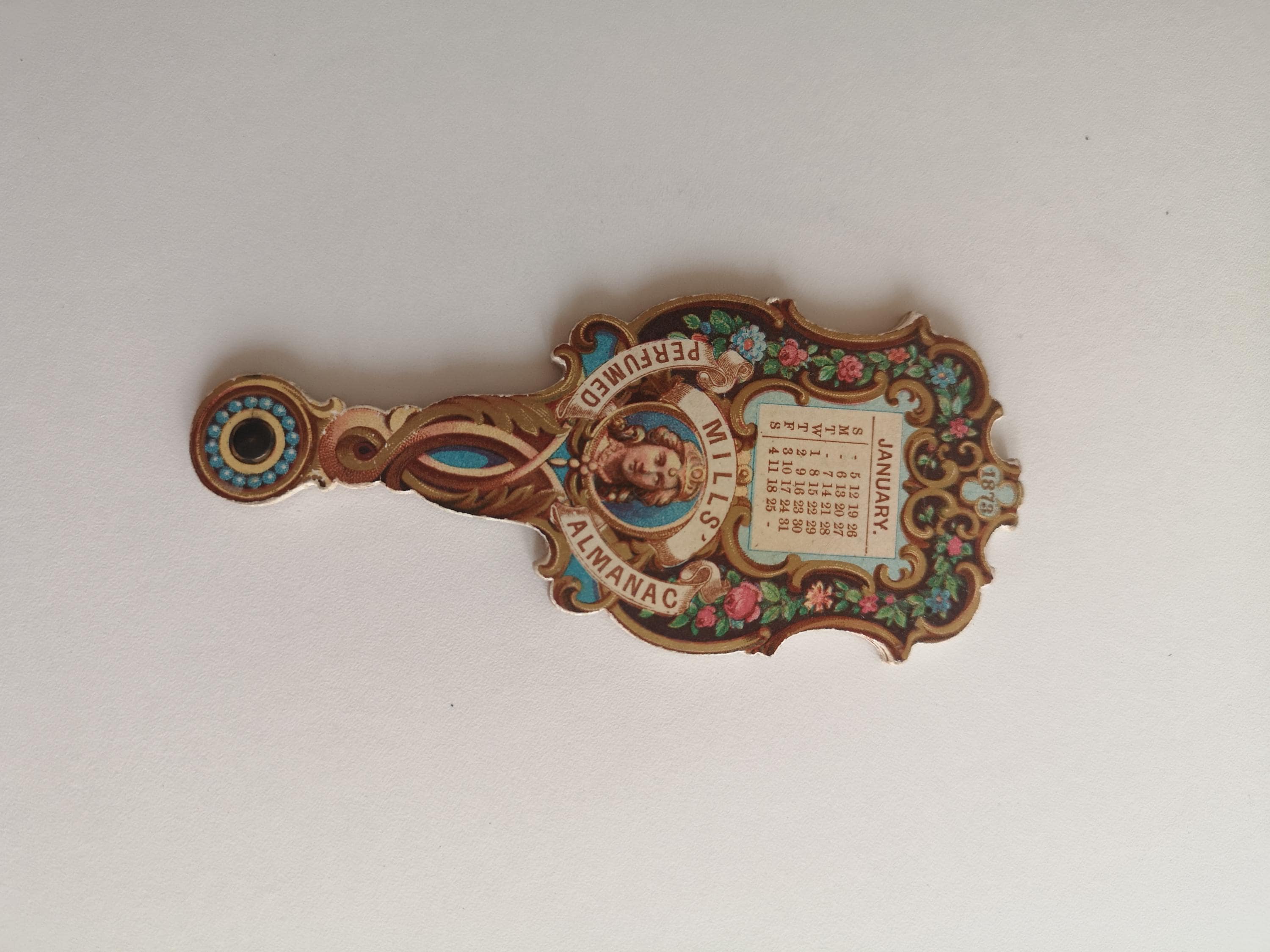 Antique Victorian Calendar From the Year 1873 - Etsy