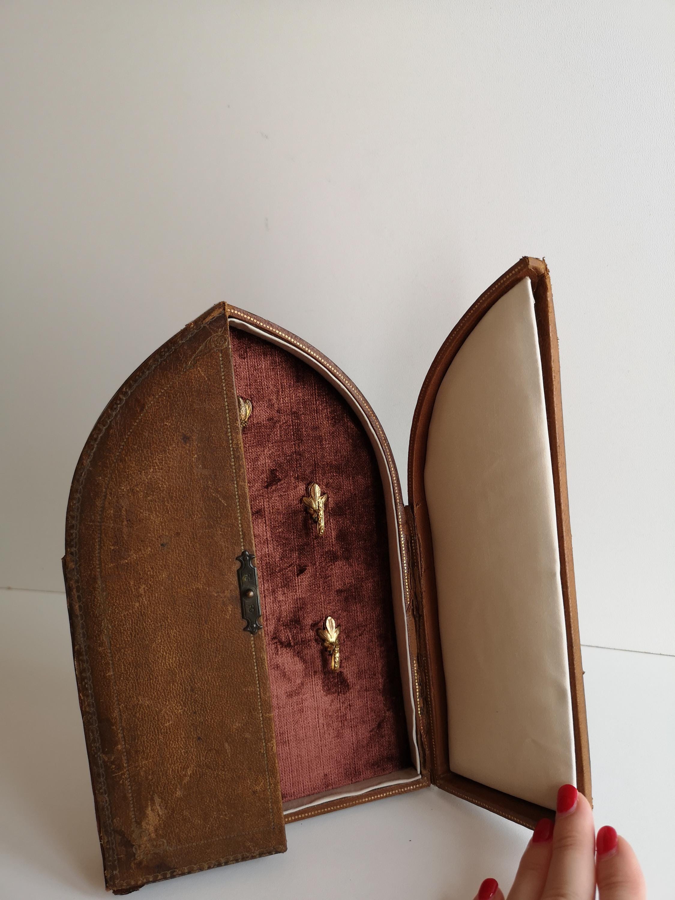 Antique Converted Double Door Pendant Box - Etsy