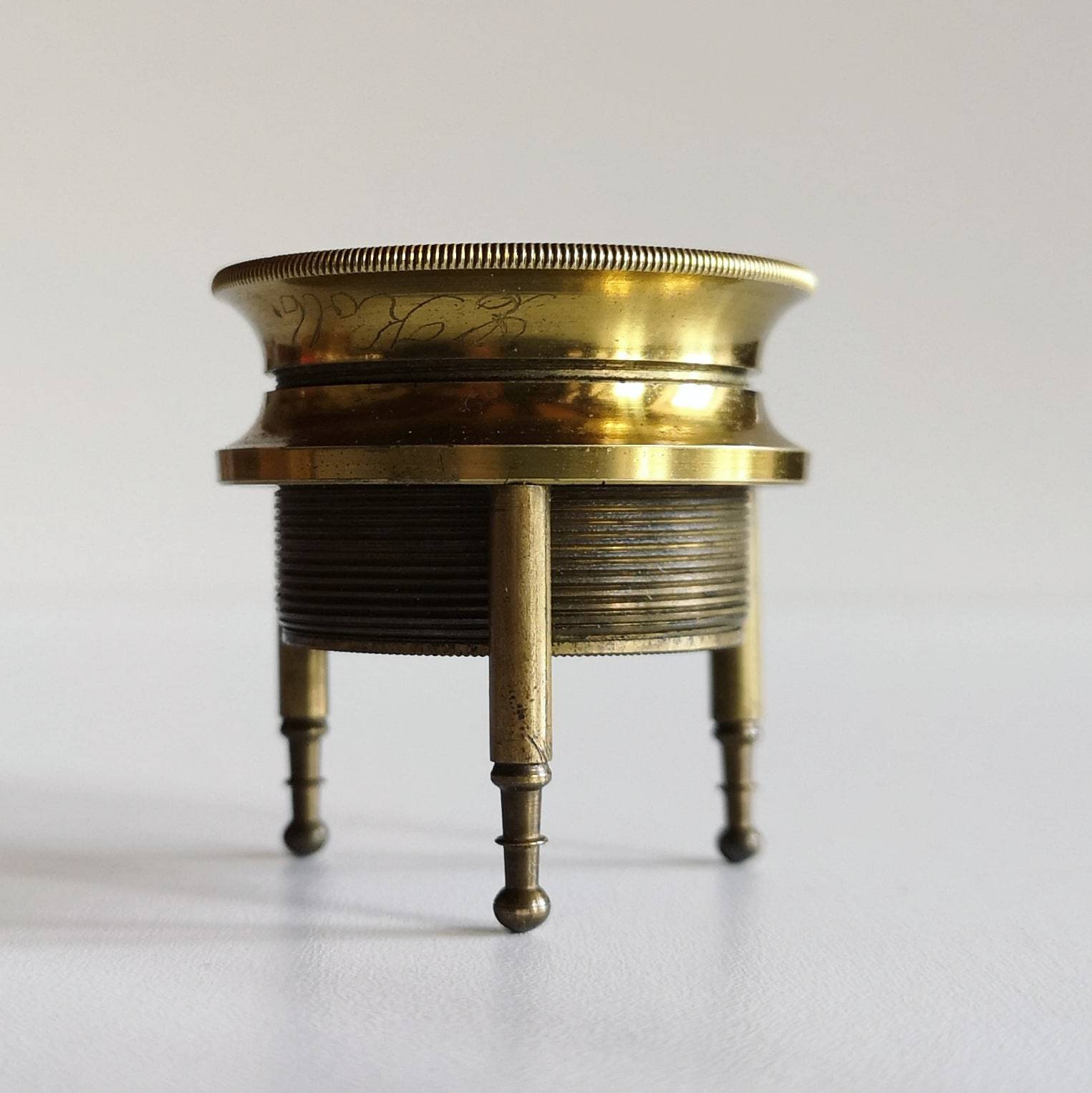 Beautiful Map Magnifying Brass Glass in the Original Box - Etsy