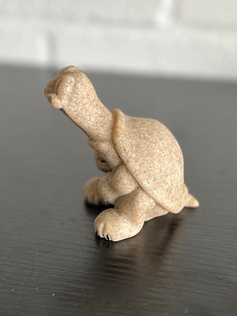 Quarry Critters Trapper the Turtle Figurine 2002 Second Nature - Etsy