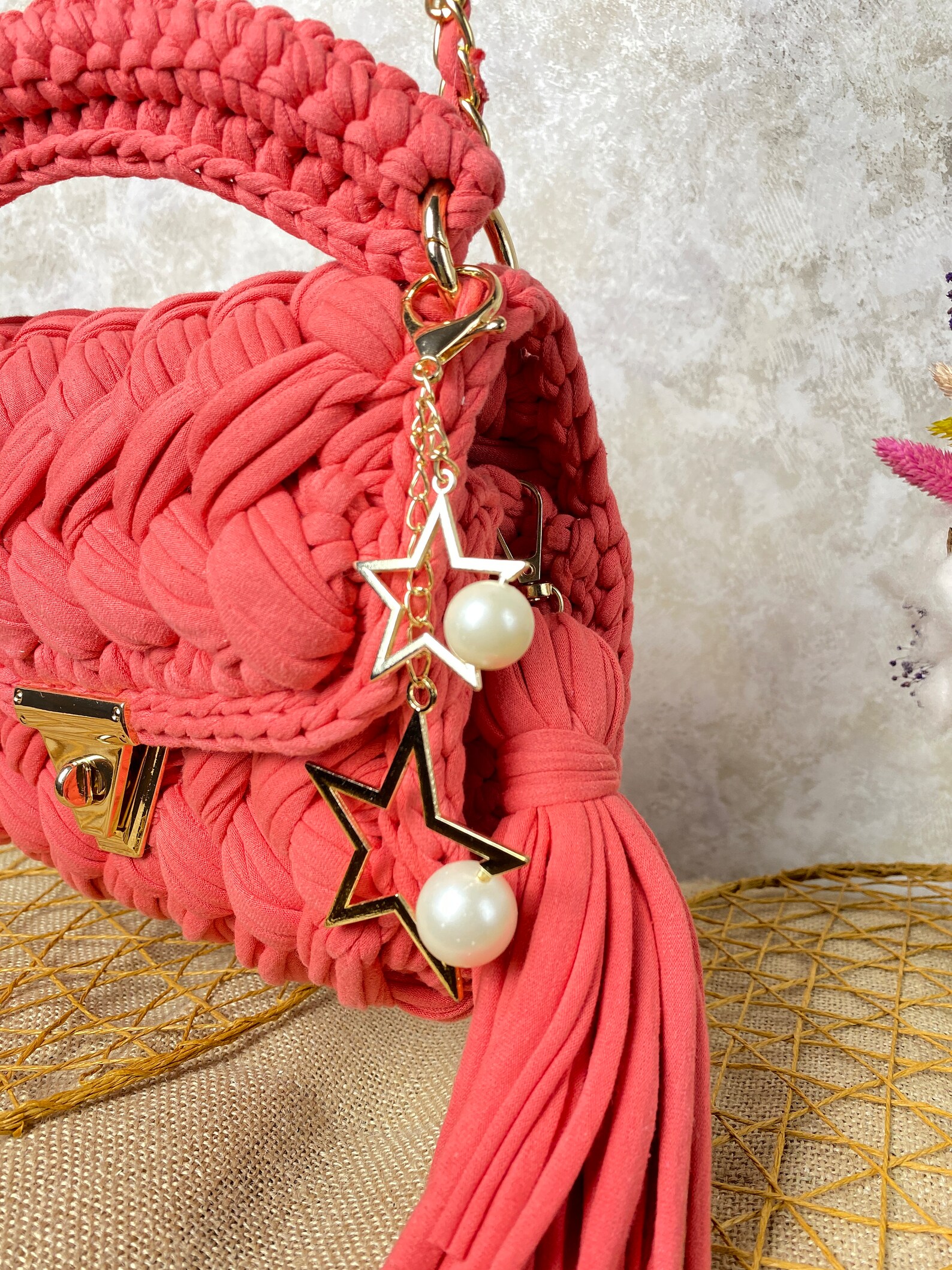 Capri Bag Luxury Bag Crochet Design Bag Woman Purse Hand - Etsy