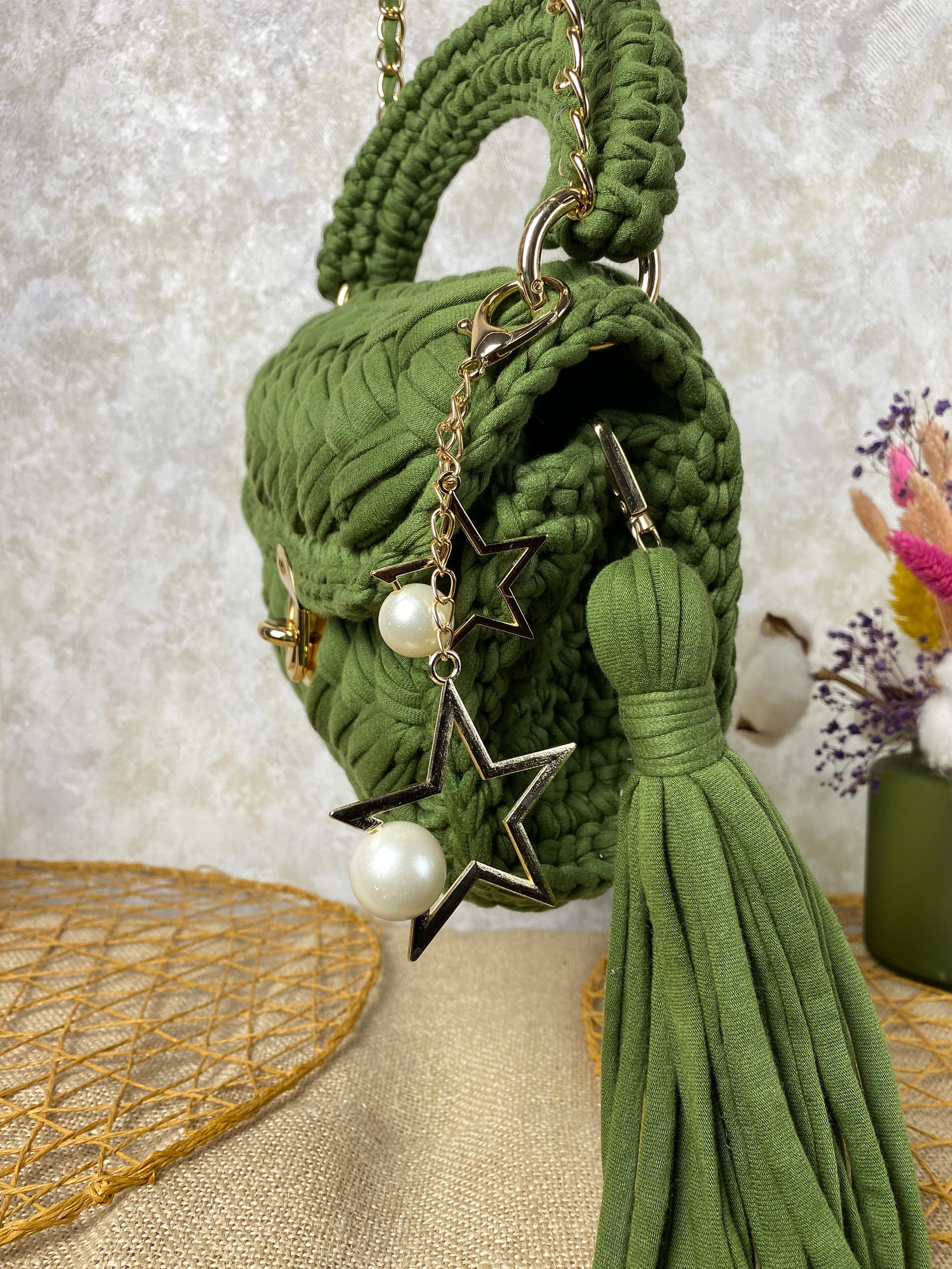 Capri Bag Luxury Bag Crochet Design Bag Woman Purse Hand - Etsy