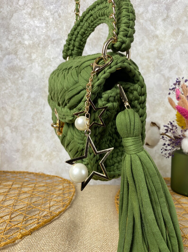 Capri Bag Luxury Bag Crochet Design Bag Woman Purse Hand - Etsy