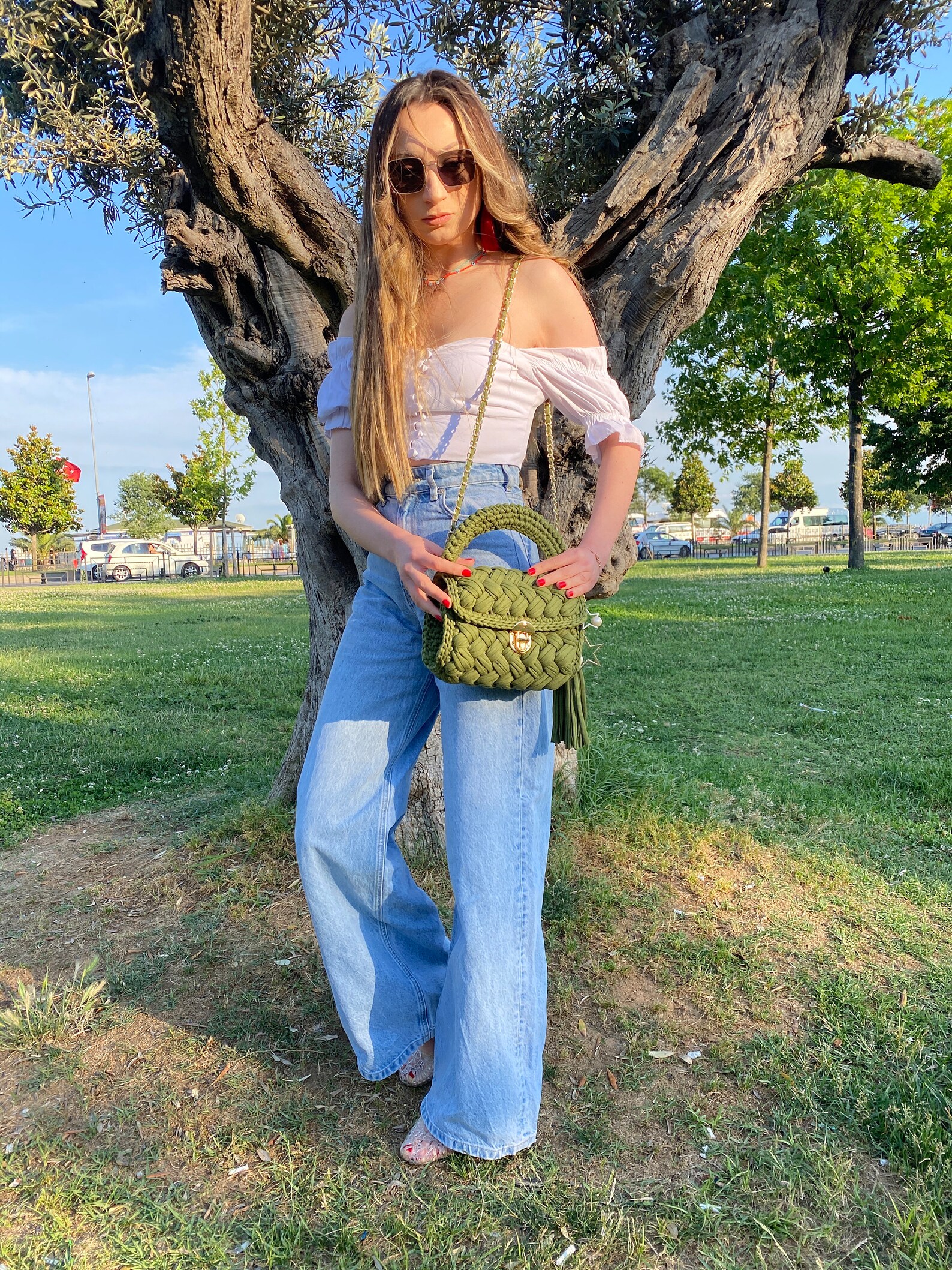 Capri Bag Luxury Bag Crochet Design Bag Woman Purse Hand - Etsy