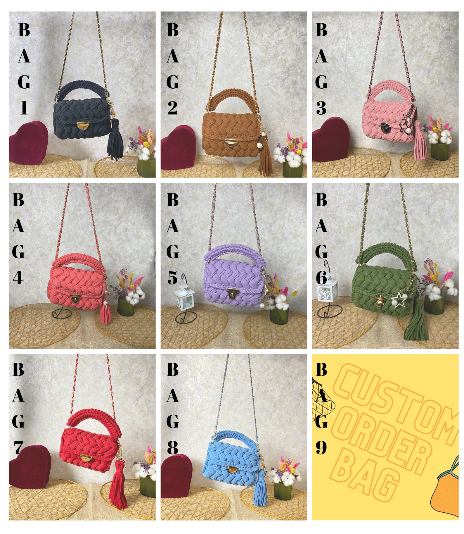 Capri Bag Luxury Bag Crochet Design Bag Woman Purse Hand - Etsy