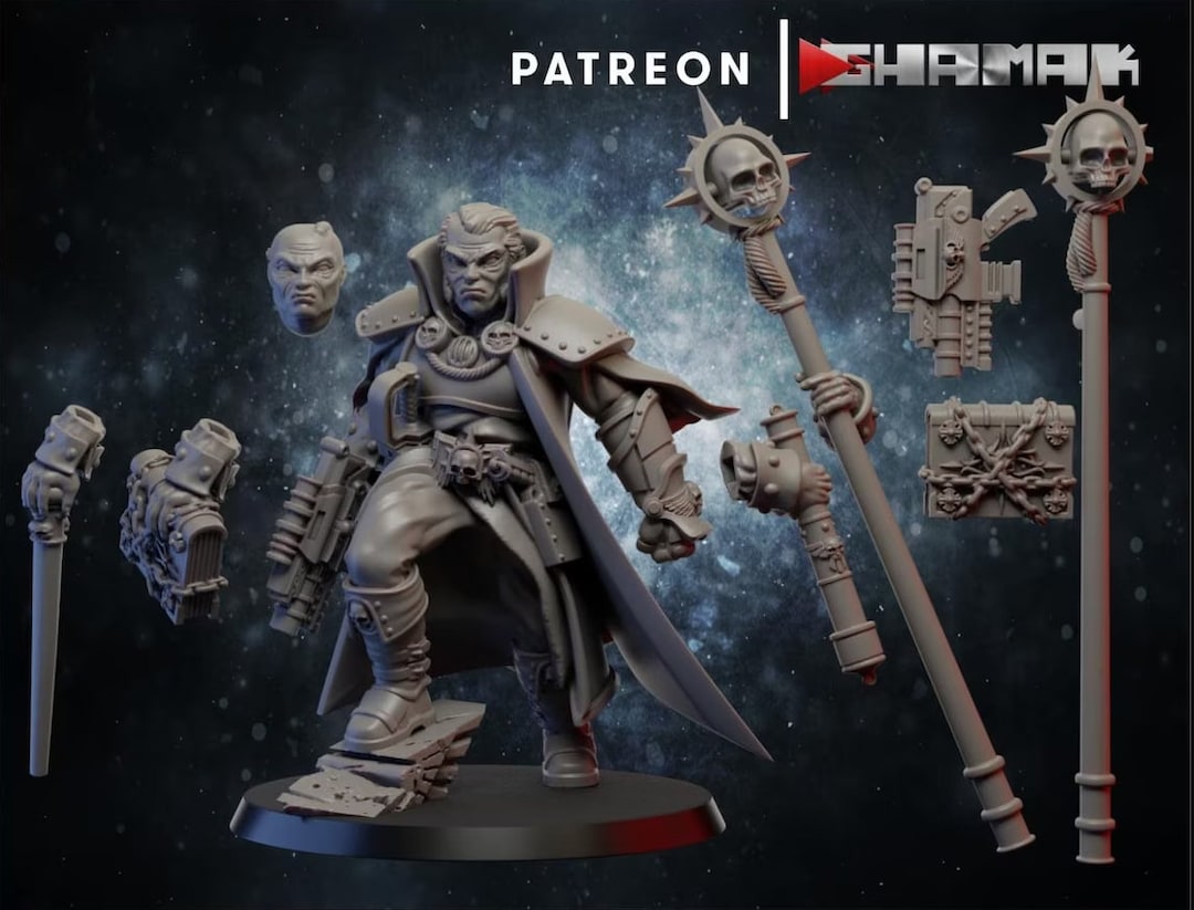 Inquisitor Demon Hunter Ghamak - Etsy