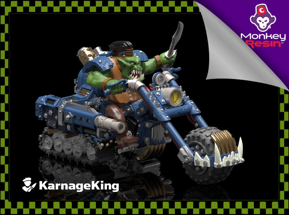 Boss Hawg Biker Set of 3 Pop Use for Space Orks Alternative - Etsy