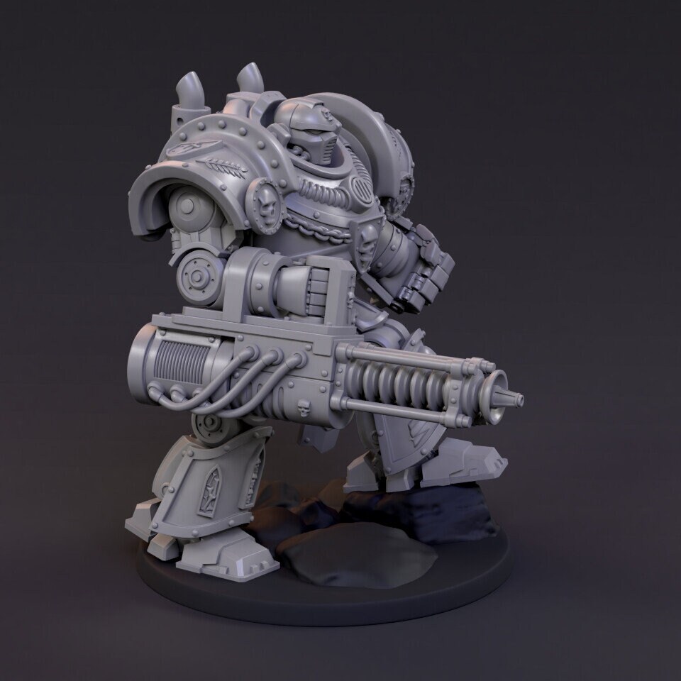 Eternus Assault Armor Multipart Kit Use for Contemptor | Etsy Australia