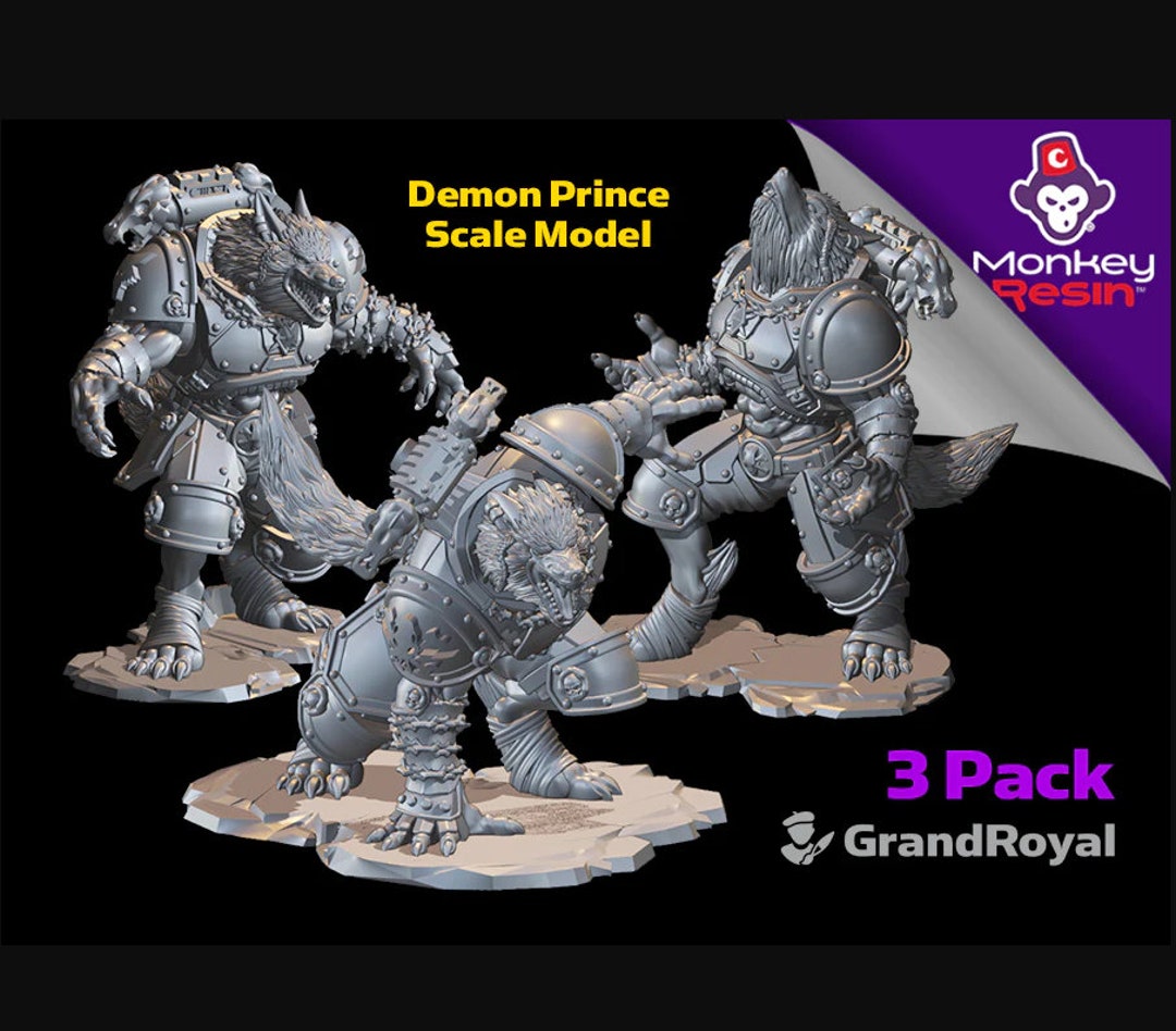 Werewolf Calvary: 3rd Pack & Single Models Pop Goes the Monkey Use for ...
