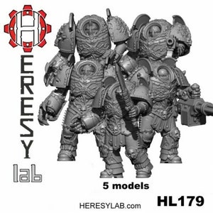 HK1 Kronos Terminator Armor Paladin Squad: Use for Space Warriors ...