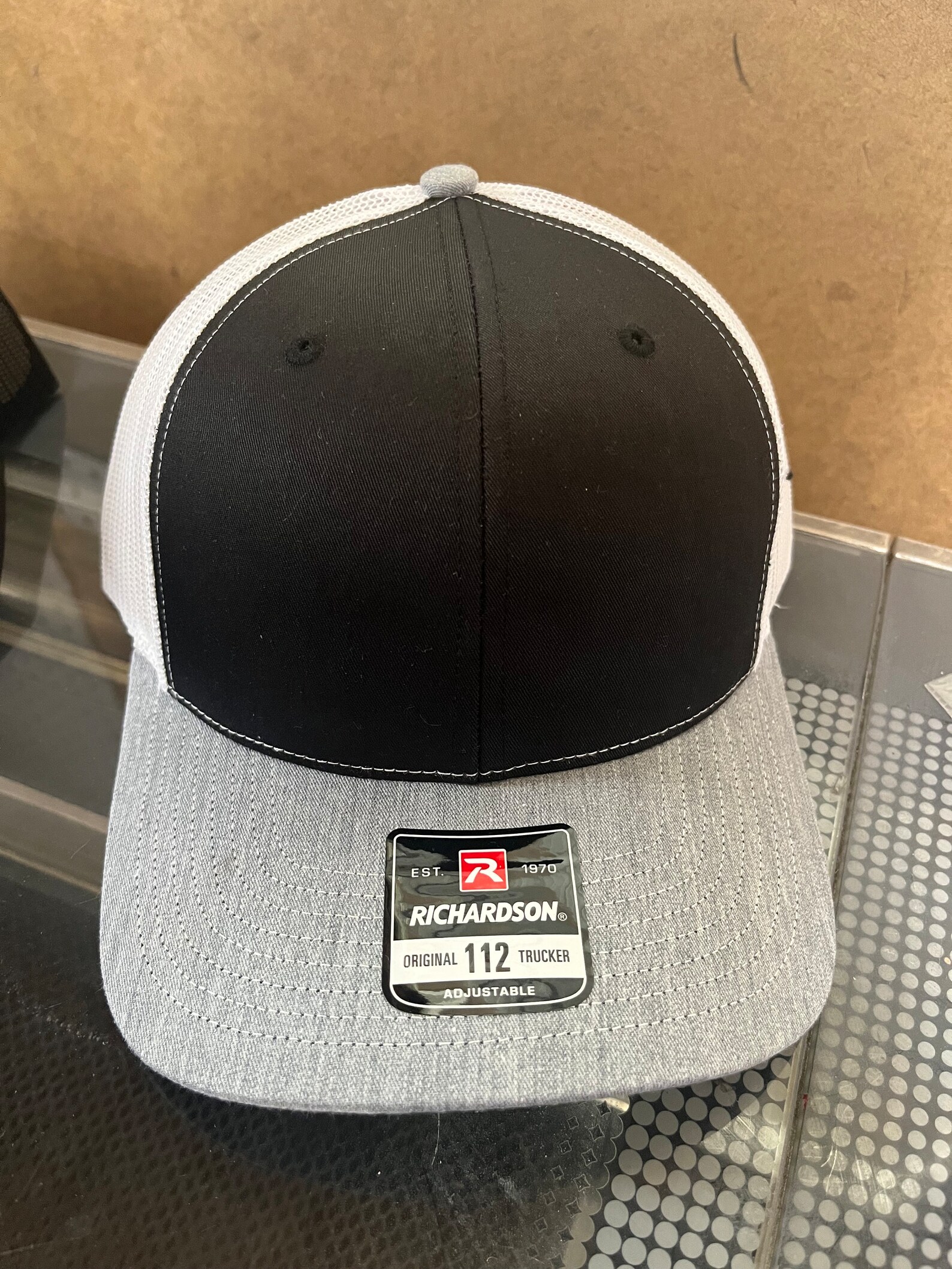 Custom Richardson Hat With Leather Engraved Patch - Etsy